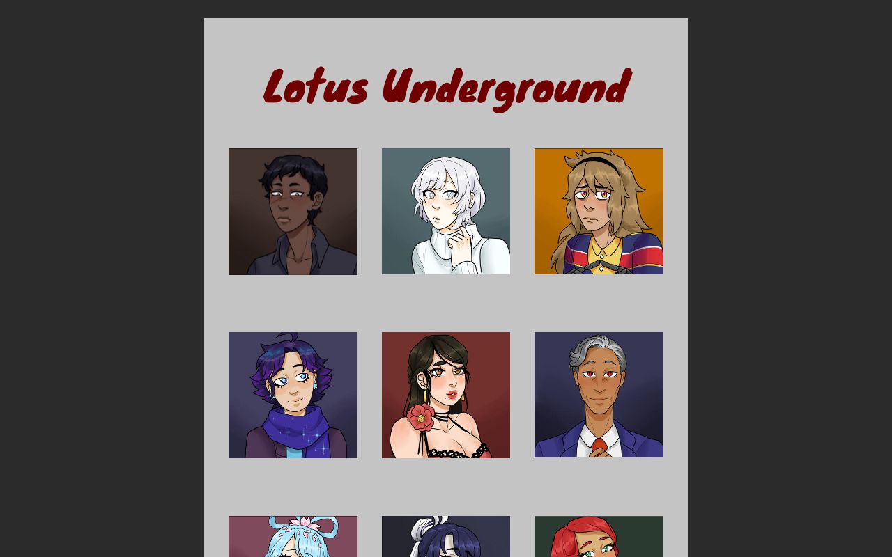 Lotus Underground Roster